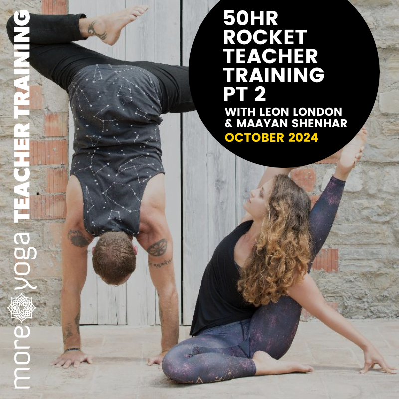 Courses & Further Training - MoreYoga Teacher Training